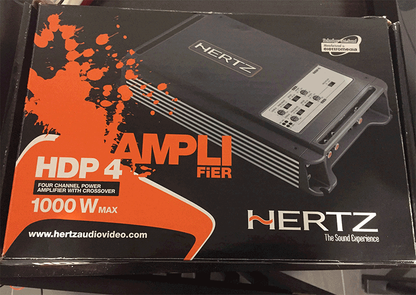 FS: HERTZ car audio HDP4 4 Channel AMPLIFIER (CHEAP) |﻿ Stereo, Home Cinema, Headphones Components