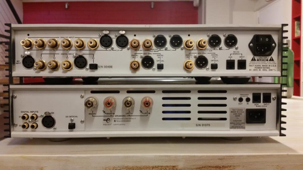 SOLD: FS: Tact 2.2X (Preamp / Room correction system) + S2150 (2x200W ...