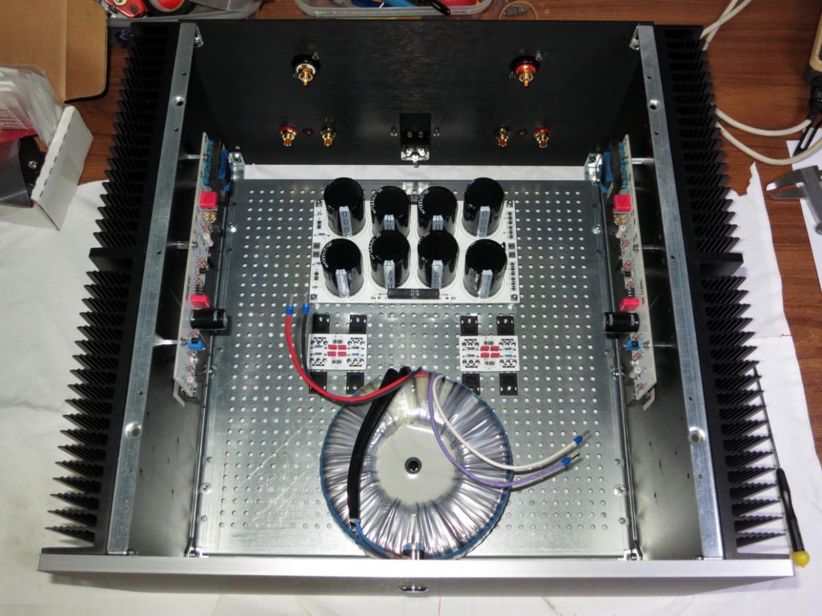 Nelson Pass First Watt M2 - Schematics and Lids Lifted - StereoNET