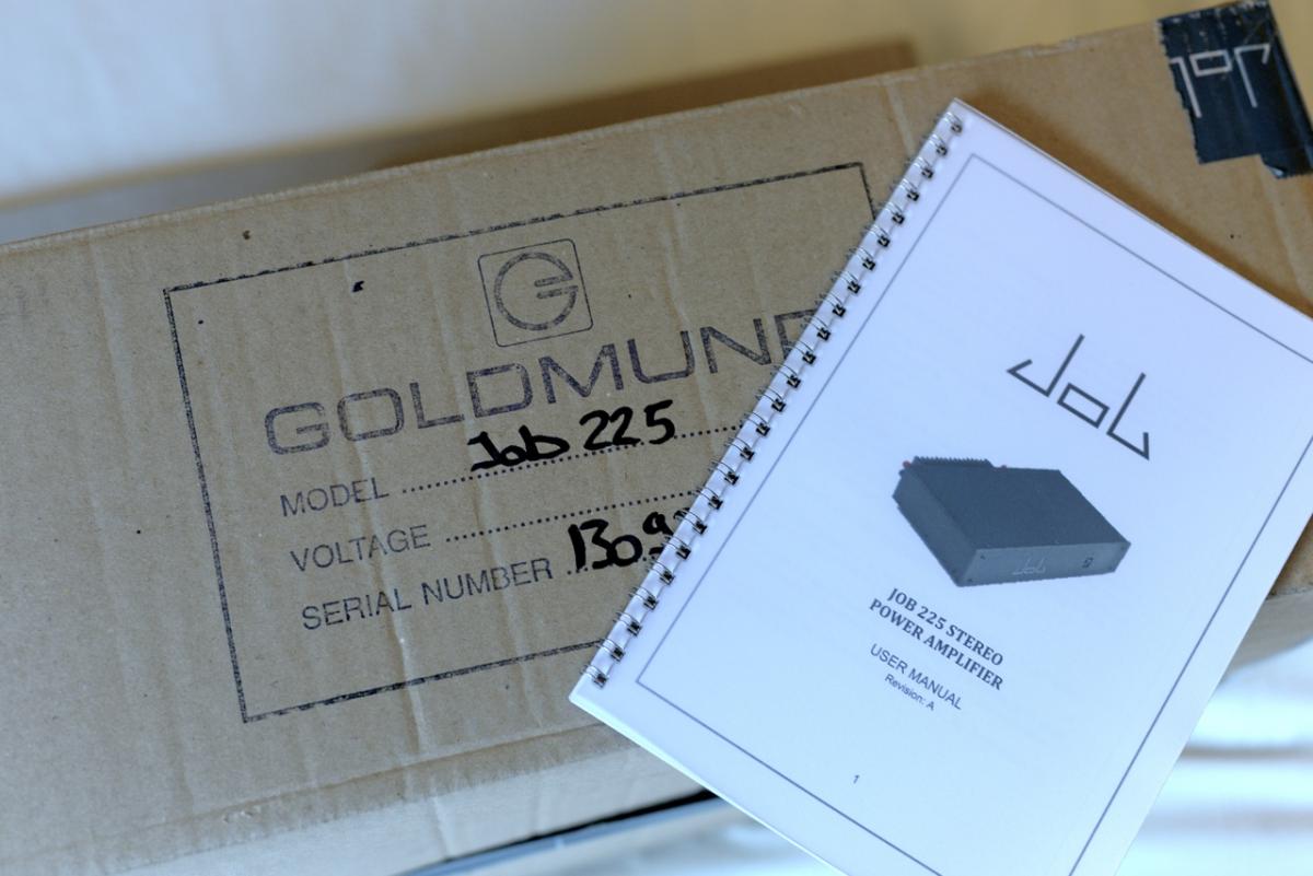 SOLD: GOLDMUND JOB 225 POWER AMPLIFIER - Stereo, Home Cinema ...