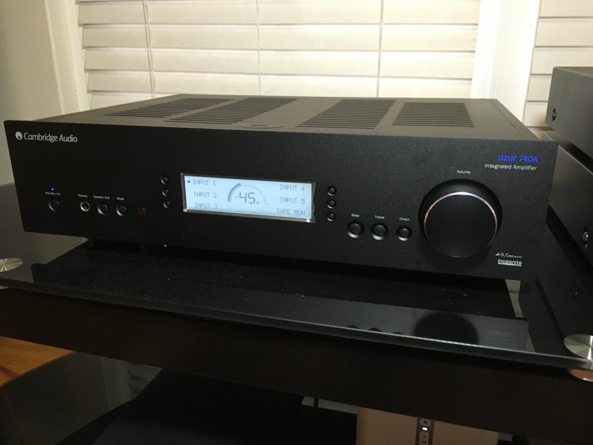 SOLD: FS: [SOLD] Cambridge Audio, Azur 740a Integrated Amp (black ...