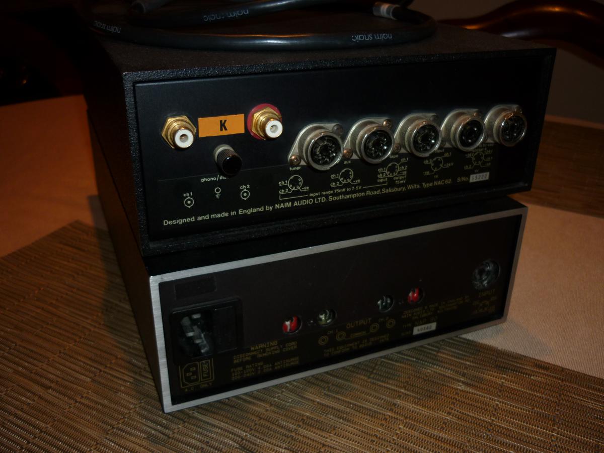 NAIM 62/90 VINTAGE PRE AND AMP COMBO |﻿ Stereo, Home Cinema, Headphones ...