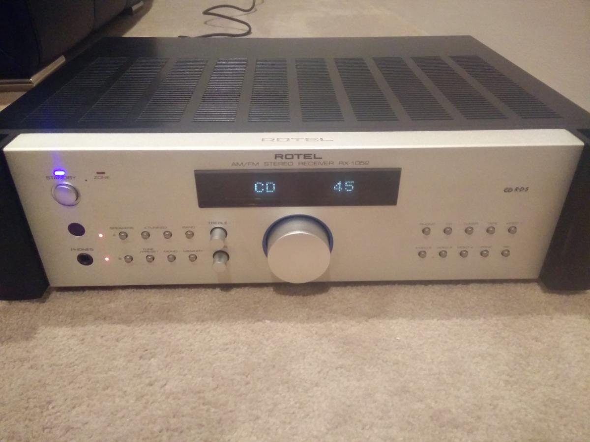 FS - Rotel RX-1052 Stereo Receiver - Stereo, Home Cinema, Headphones ...