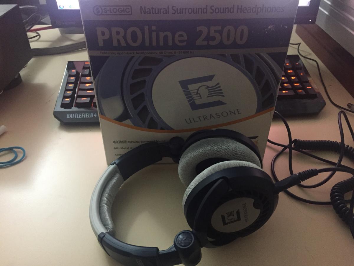 SOLD: FS:Ultrasone Proline 2500 headphone - Stereo, Home Cinema ...