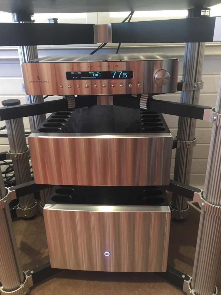 FS: Jeff Rowland Model 825 Power Amp + Corus Pre Amp - Stereo, Home ...