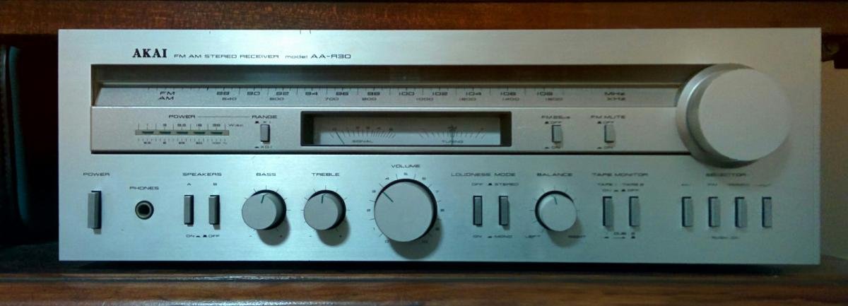 FS - Vintage Akai AA-R30 Integrated amp. - Stereo, Home Cinema ...