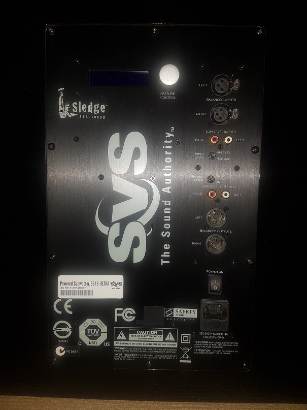 How to install a new SVS SB13 ultra Sub with "no sub-out port" option ...