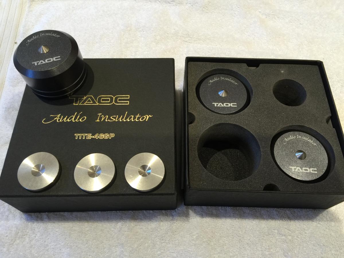 SOLD: FS: TAOC Audio Insulator with original box. - Stereo, Home Cinema ...