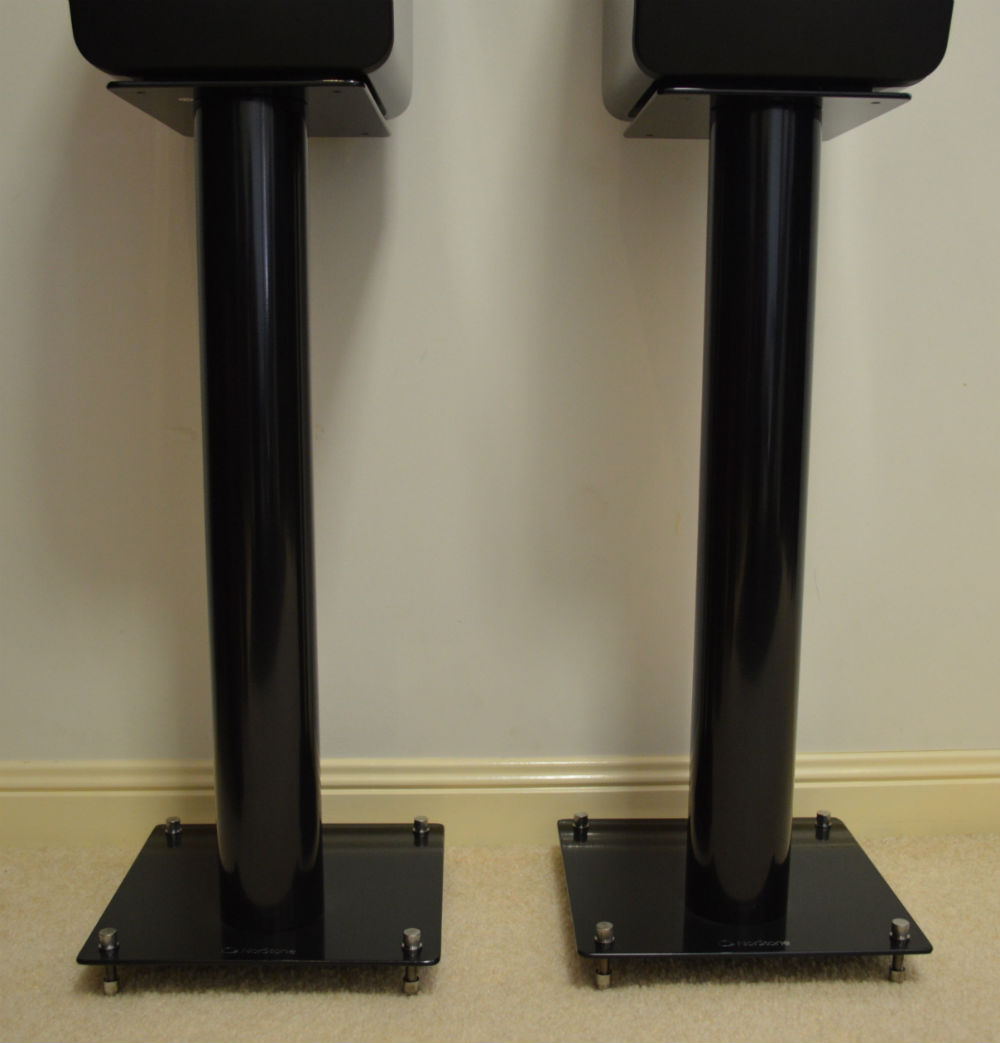 SOLD: Kef LS50 Stand Mount Speakers. Norstone Stands - Stereo, Home ...