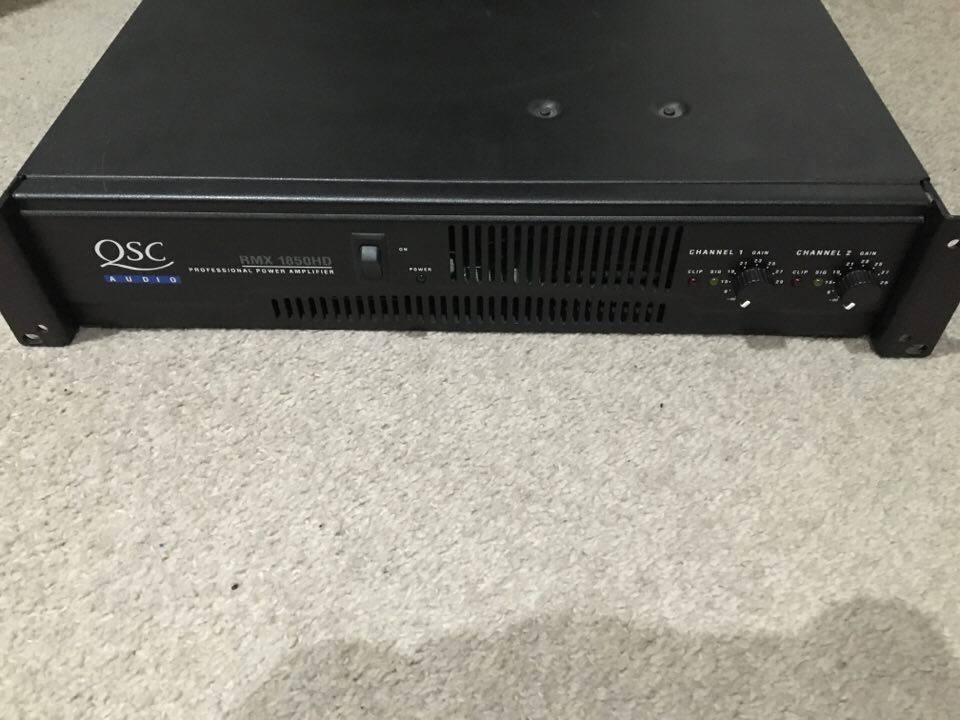 FS: QSC Audio RMX 1850HD Power Amplifier |﻿ Stereo, Home Cinema ...