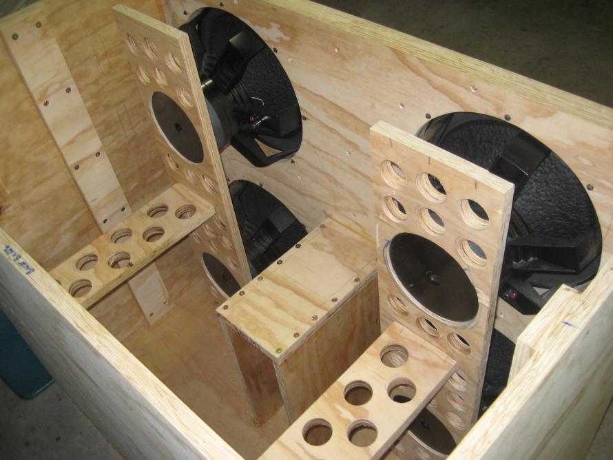 FS: 4xExodus Audio Maelstrom 18" Subwoofers in Large Tuned Vented Box ...