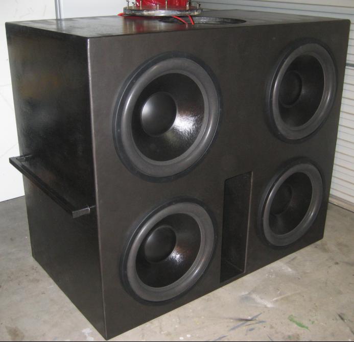 FS: 4xExodus Audio Maelstrom 18" Subwoofers in Large Tuned Vented Box ...