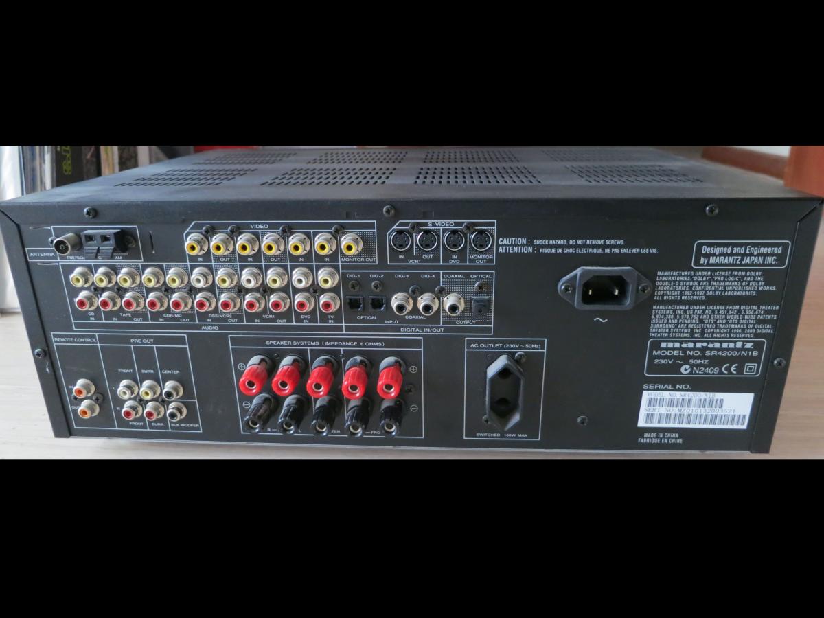 FS: Marantz SR4200 AV Receiver - Stereo, Home Cinema, Headphones ...