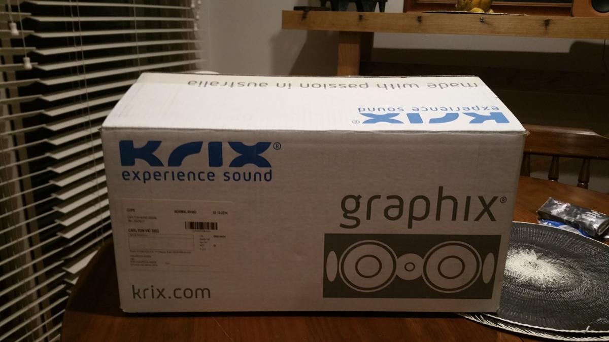 KRIX Acoustix MkII Standmounts + Graphix MkII Centre, Speakers ...