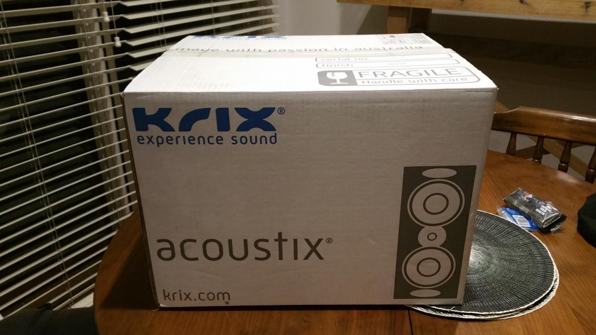KRIX Acoustix MkII Standmounts + Graphix MkII Centre, Speakers ...