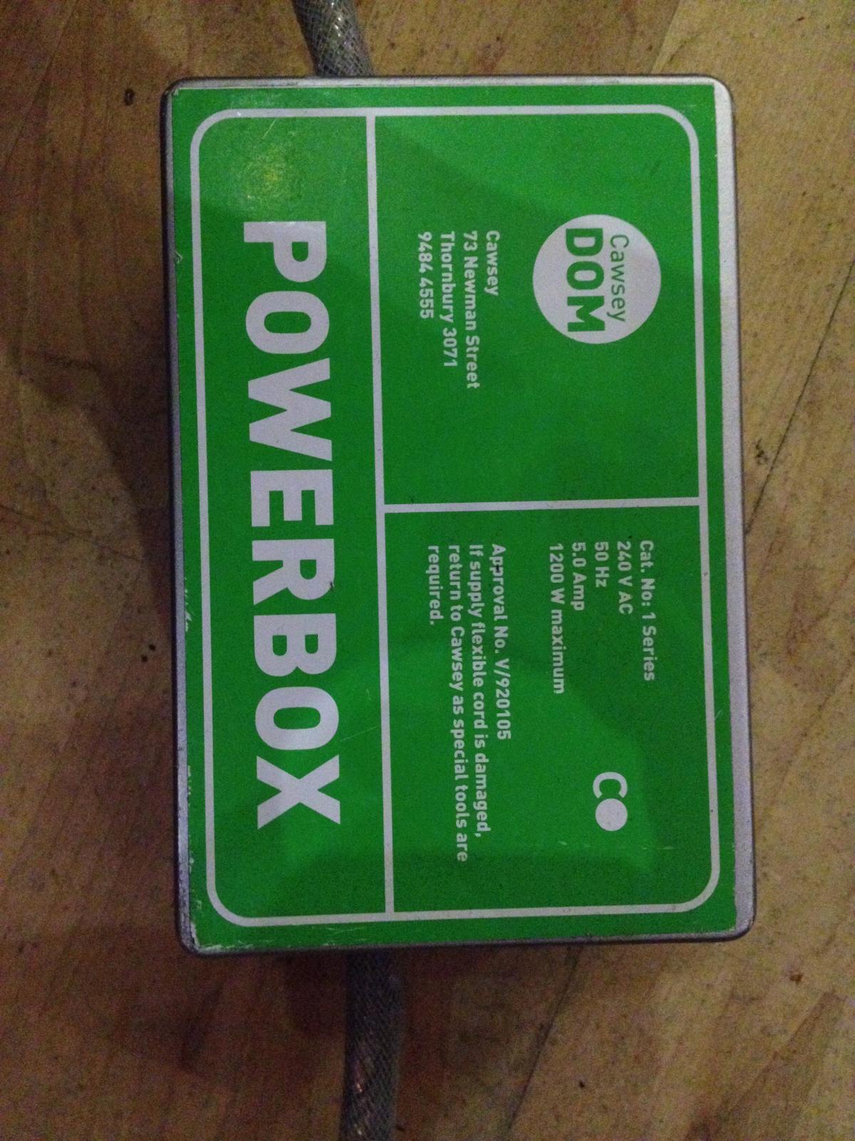 FS: Cawsey Powerbox Power Conditioner : Melb: @ PRICE DROP@ - Stereo ...