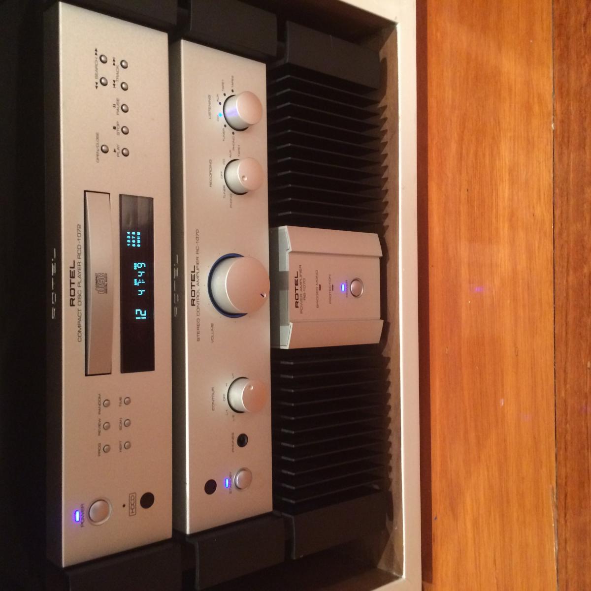 FS: Rotel 1070 stereo system |﻿ Stereo, Home Cinema, Headphones Components
