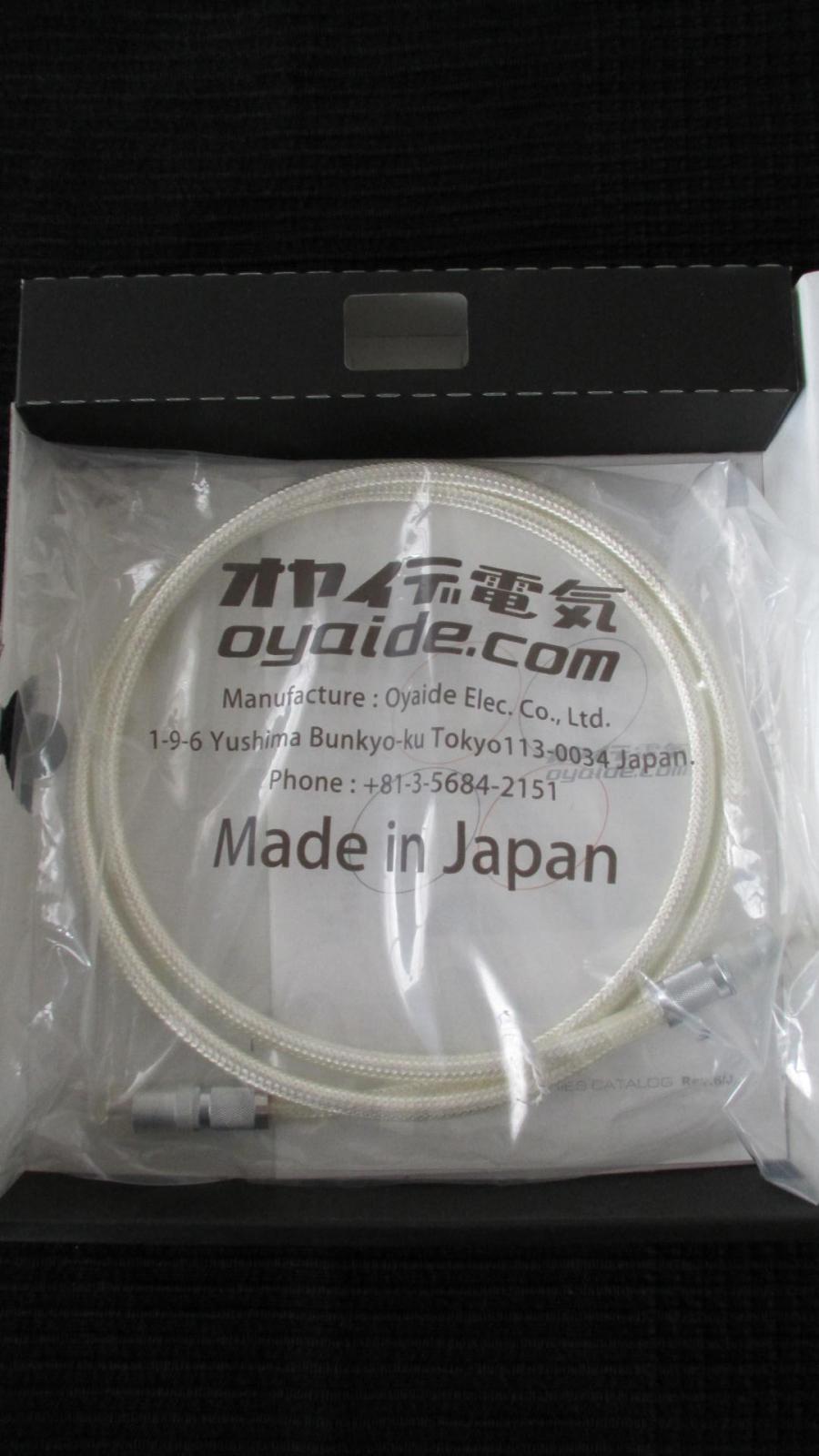 SOLD: FS: Oyaide DR-510 5N pure silver digital cable 1.3m in length ...
