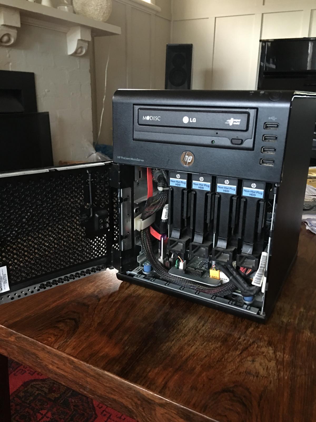 FS: HP Microserver NL40 NAS/media hub (x2) - Classifieds - All Other ...