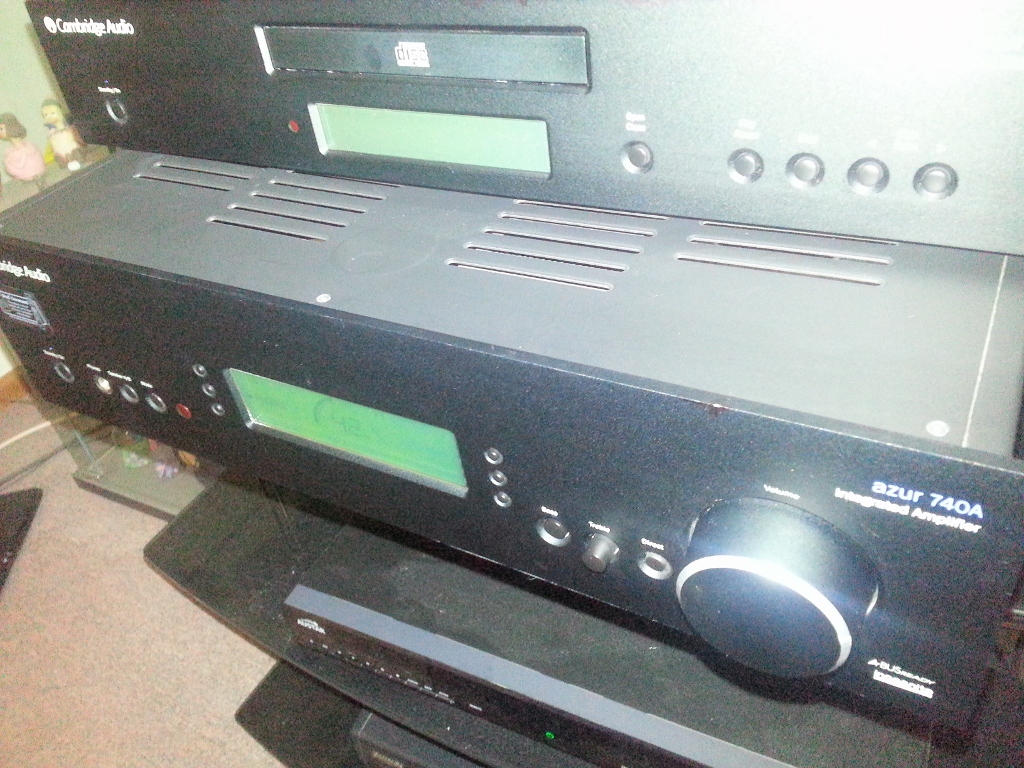 SOLD: F.S: Cambridge Audio Azur 740A Amplifier Black (price drop ...
