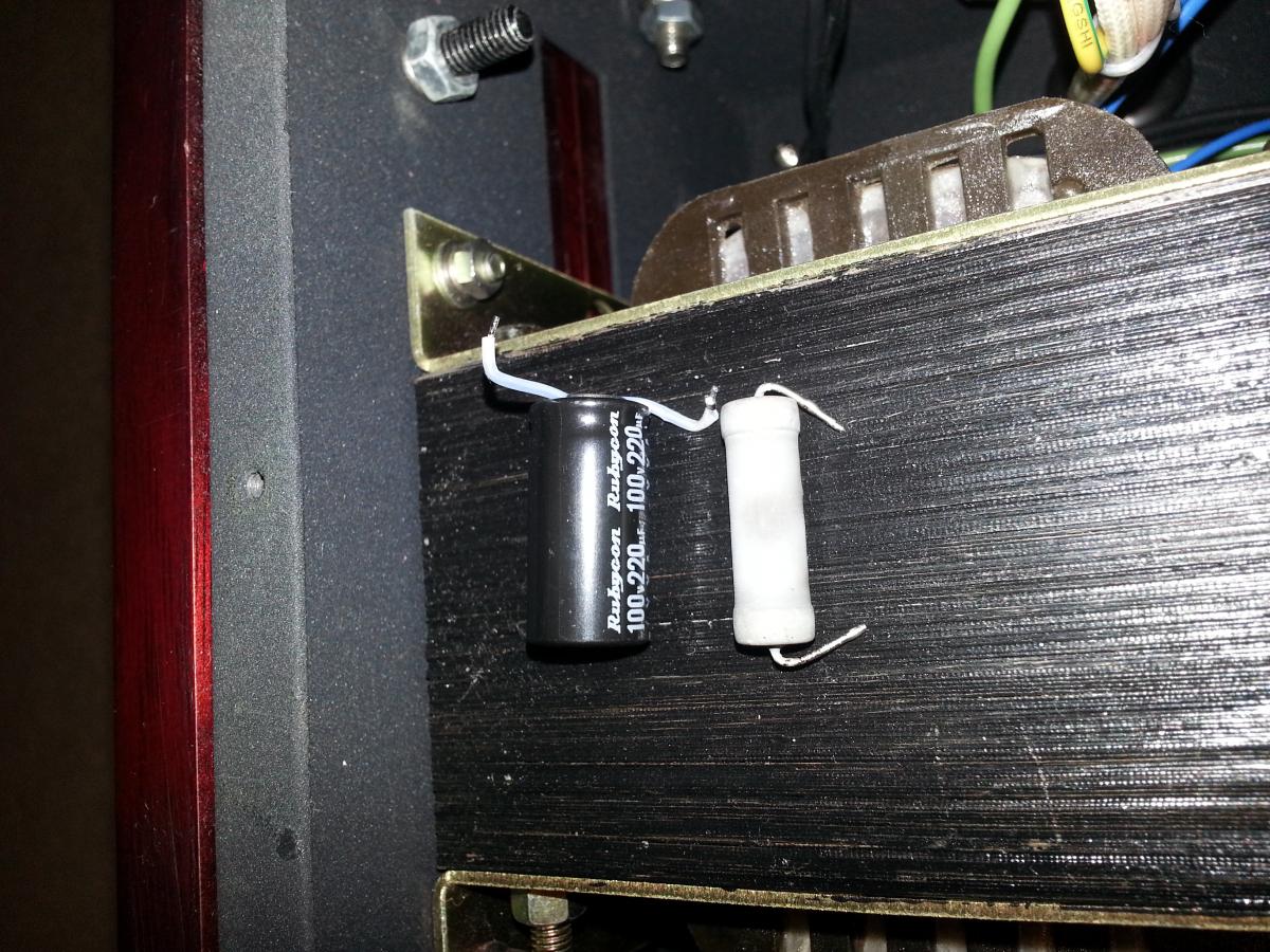 tube amp with burned resistor and cap ? |﻿ Stereo Amplifiers & Pre-Amps