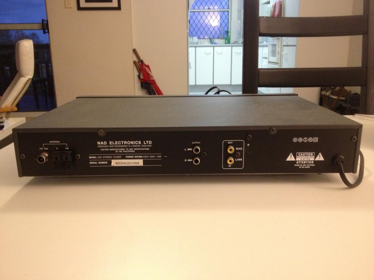 FS: NAD 402 Stereo Tuner |﻿ Stereo, Home Cinema, Headphones Components