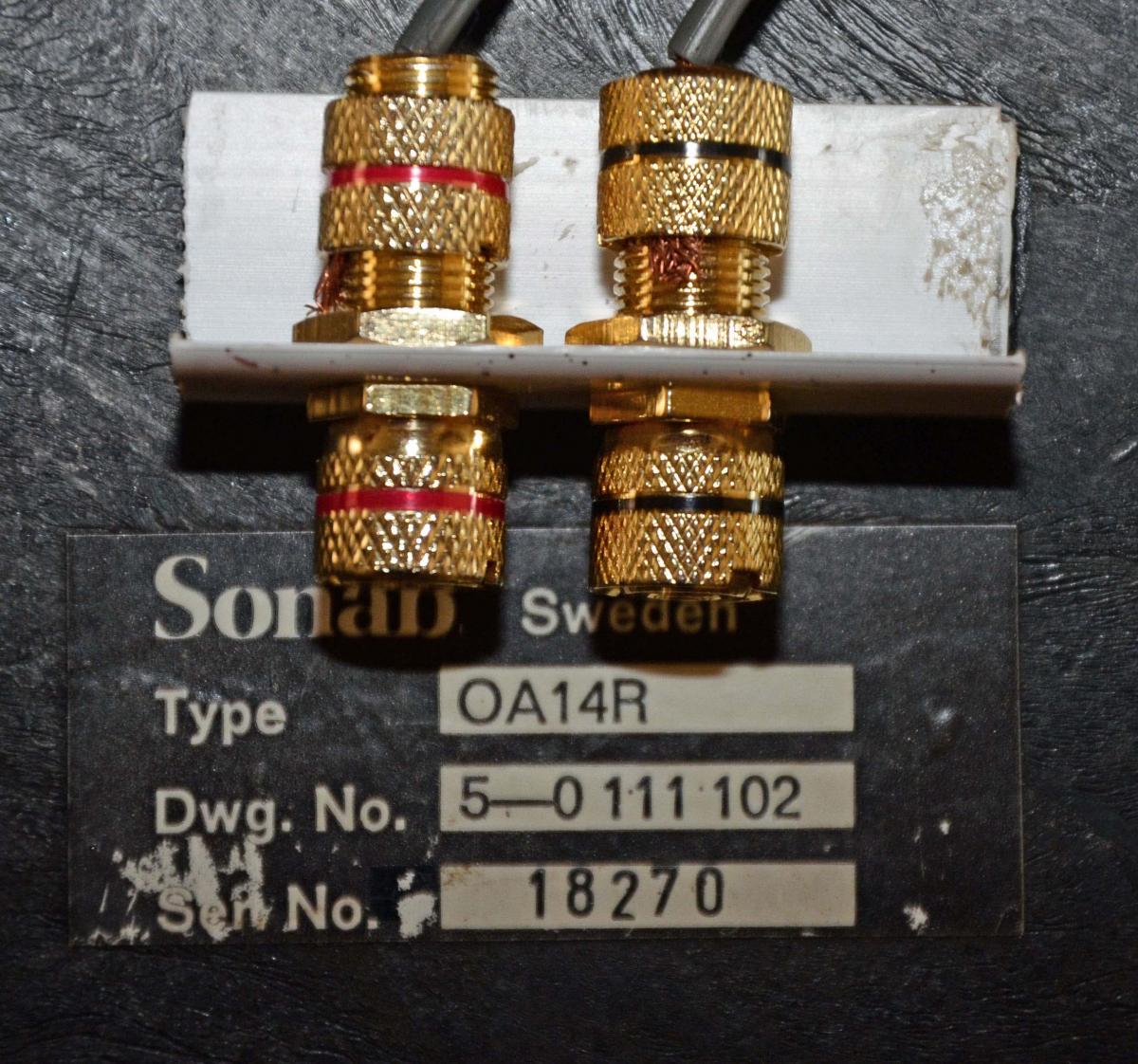 NO LONGER AVAILABLE: FS: Pair of Sonab OA 14 Vintage Speakers |﻿ Stereo ...