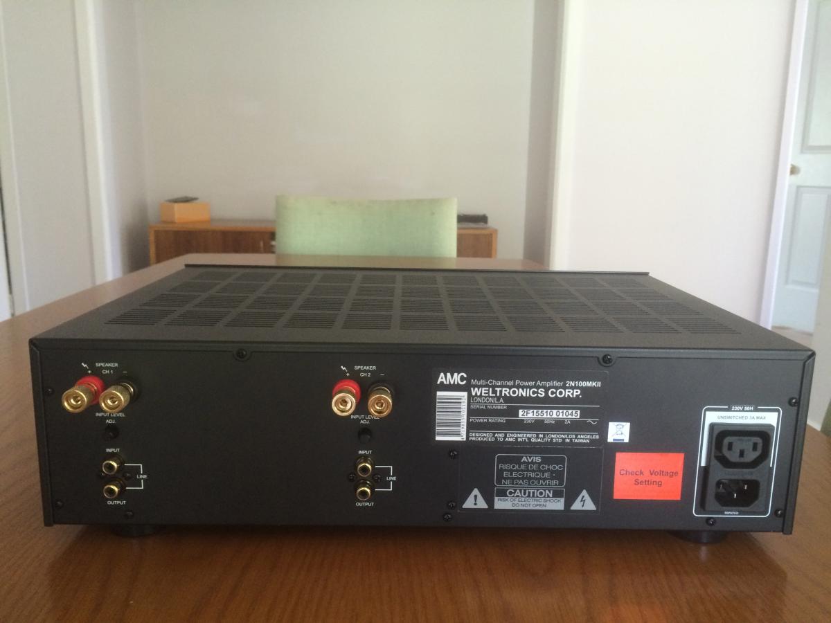 FS: Price Drop : AMC 2N100 MKII 150 watt power amp |﻿ Stereo, Home ...