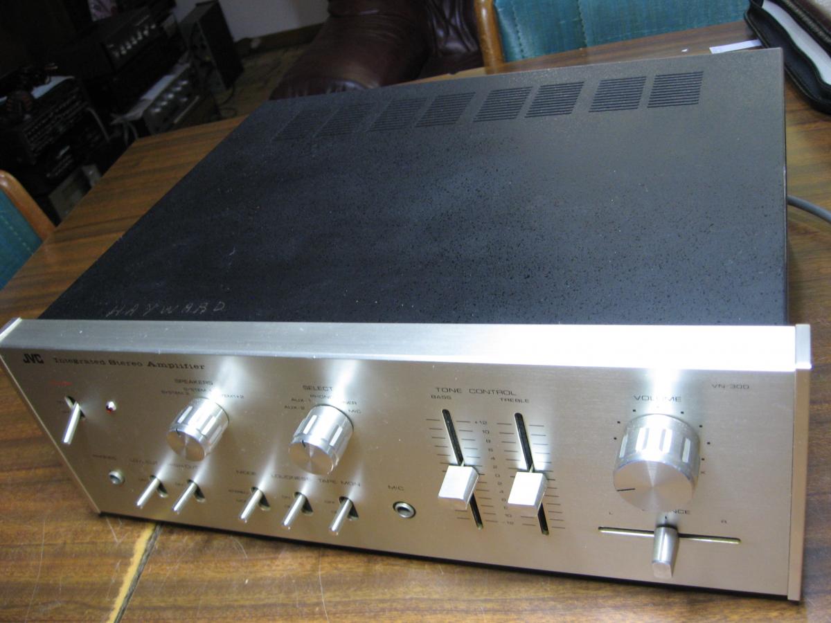F.S. JVC VN-300 amplifier- recapped with all new transistors. - Stereo ...