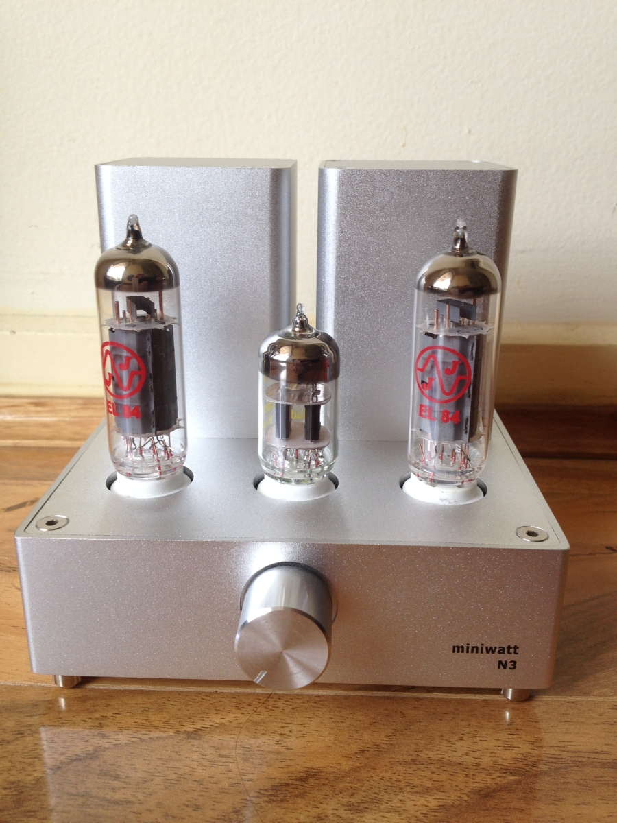 SOLD: Miniwatt N3 Integrated Tube Amplifier (Silver) - Stereo, Home ...