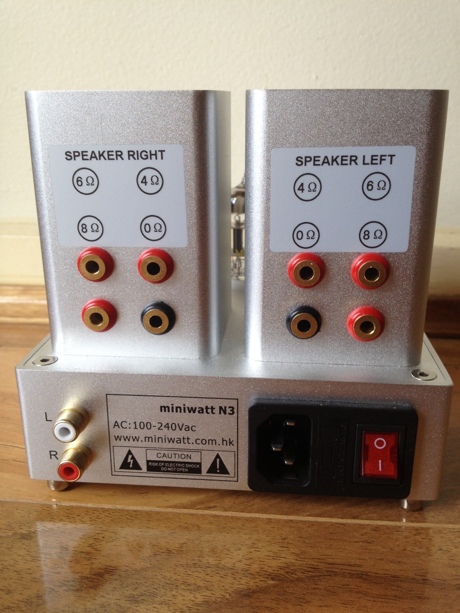 SOLD: Miniwatt N3 Integrated Tube Amplifier (Silver) - Stereo, Home ...