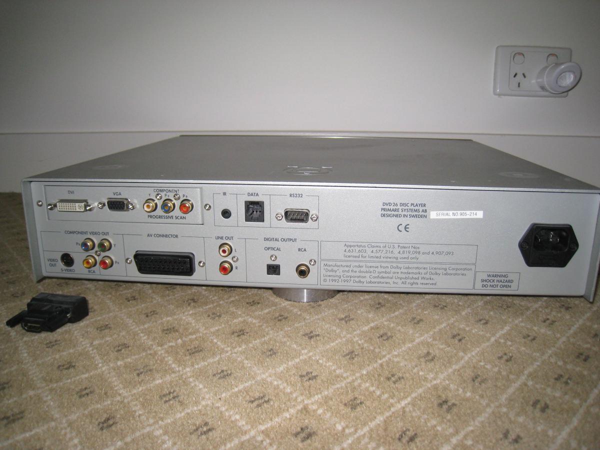 Primare SPA21 and DVD26 for Sale - Stereo, Home Cinema, Headphones ...