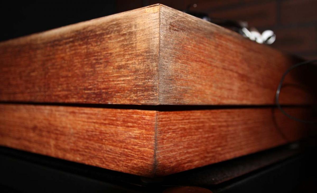 Fix up faded veneer on an old turntable - Turntables, Record Players ...