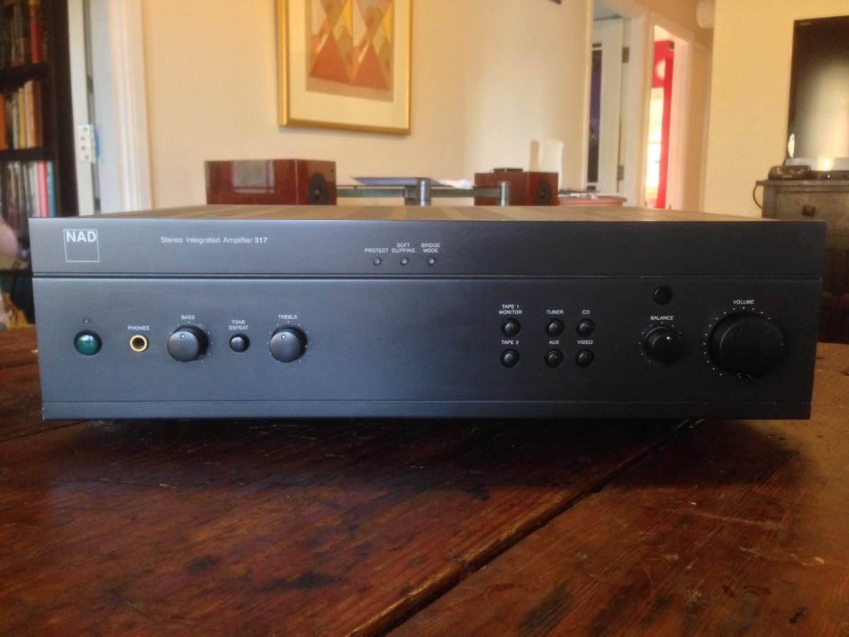 SOLD: NAD 317 Integrated Amplifier - Stereo, Home Cinema, Headphones ...