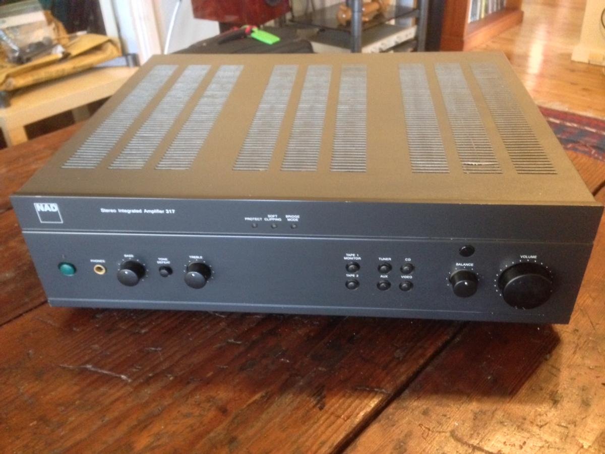 SOLD: NAD 317 Integrated Amplifier - Stereo, Home Cinema, Headphones ...