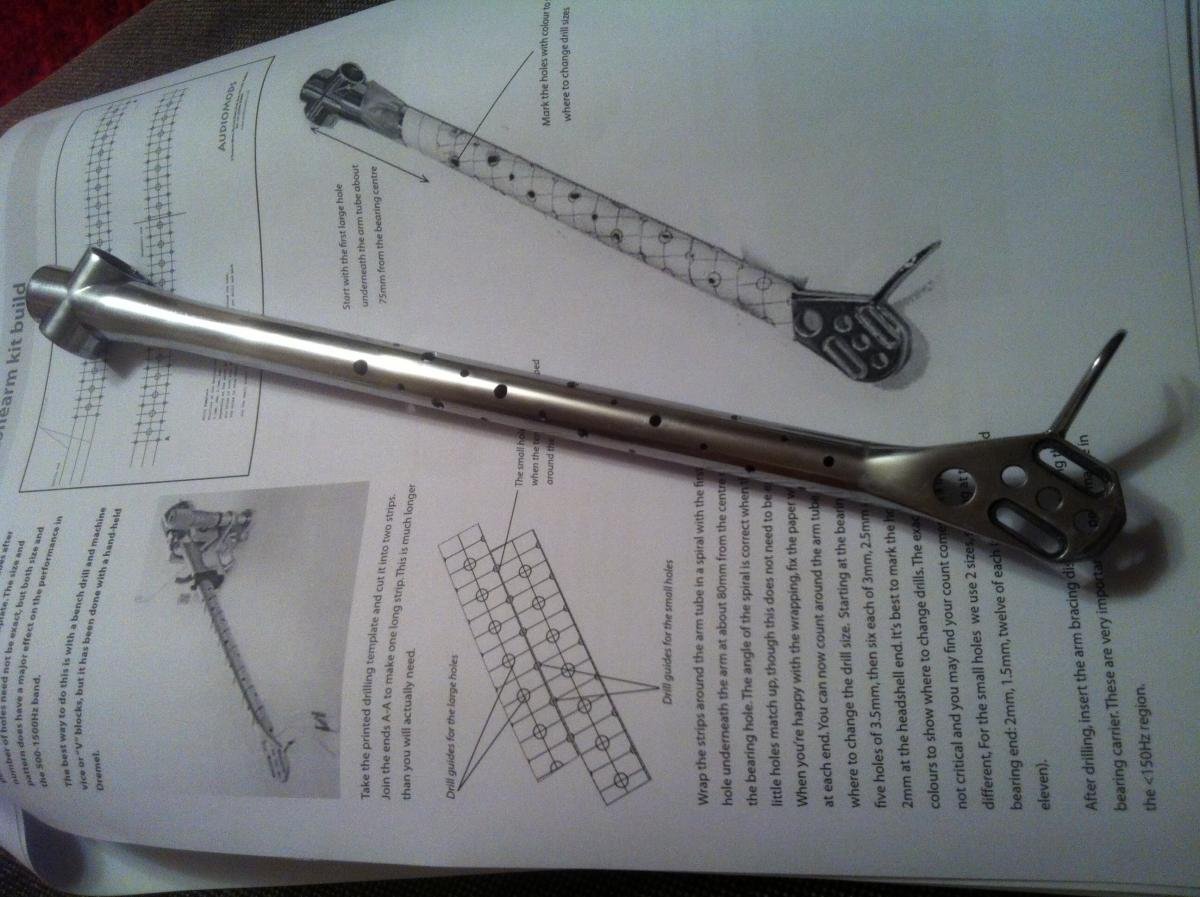 Audiomods Tonearm Build - DIY Audio Projects - StereoNET