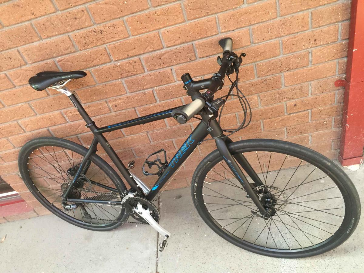 SOLD: Trek 7.4 FX Disc hybrid/flat bar road/commuting bicycle (2014) |﻿ Stereo, Home Cinema ...