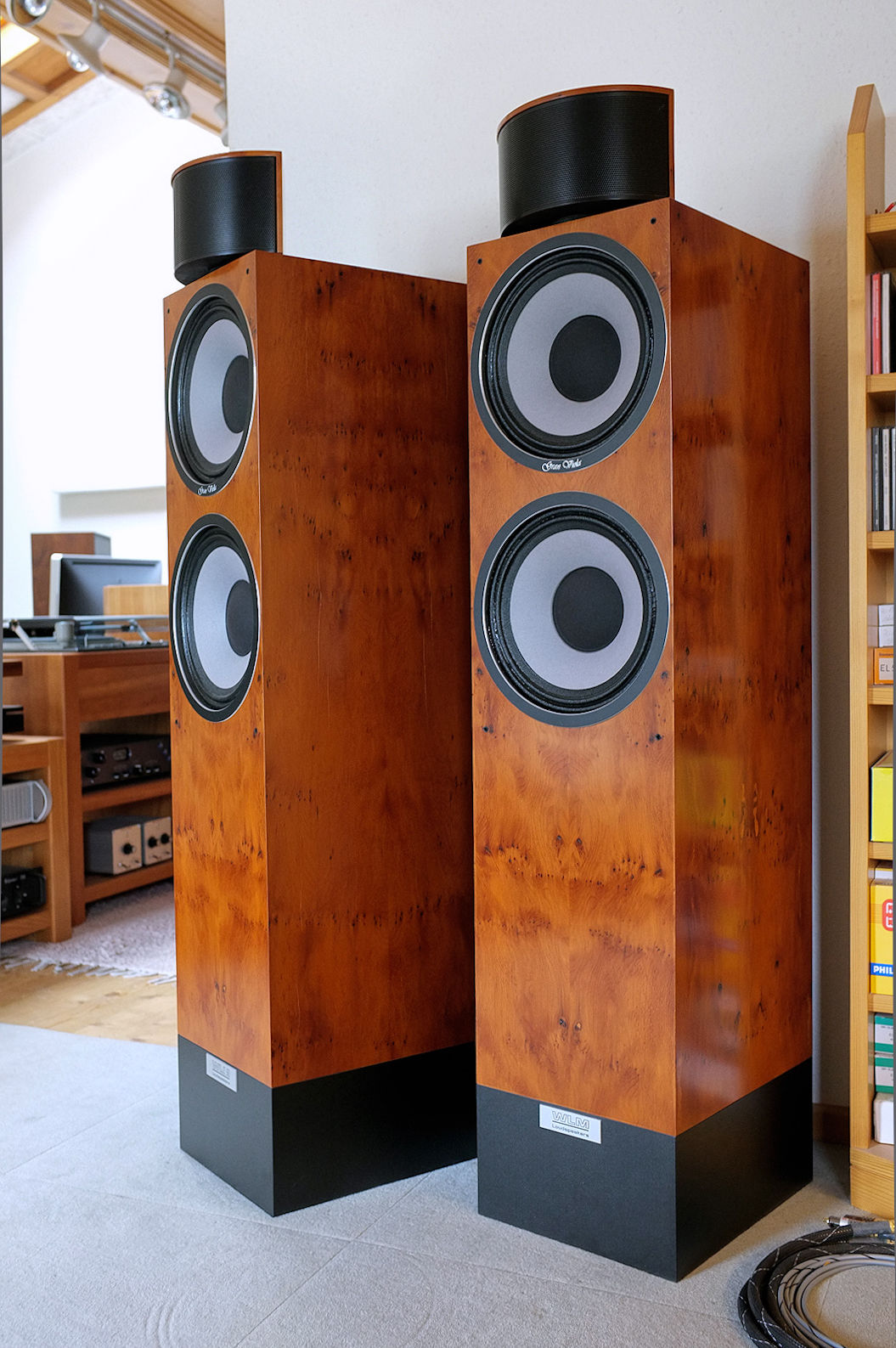 SOLD: FS: WLM Gran Viola MKIII Floor Standing Speakers, WLM Duo 15 ...