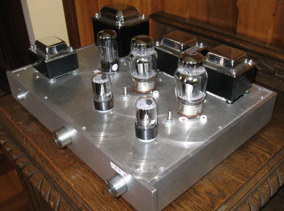 FS: Eric Chan Single-Ended 6L6 / KT88 / 6550 integrated tube amplifier ...