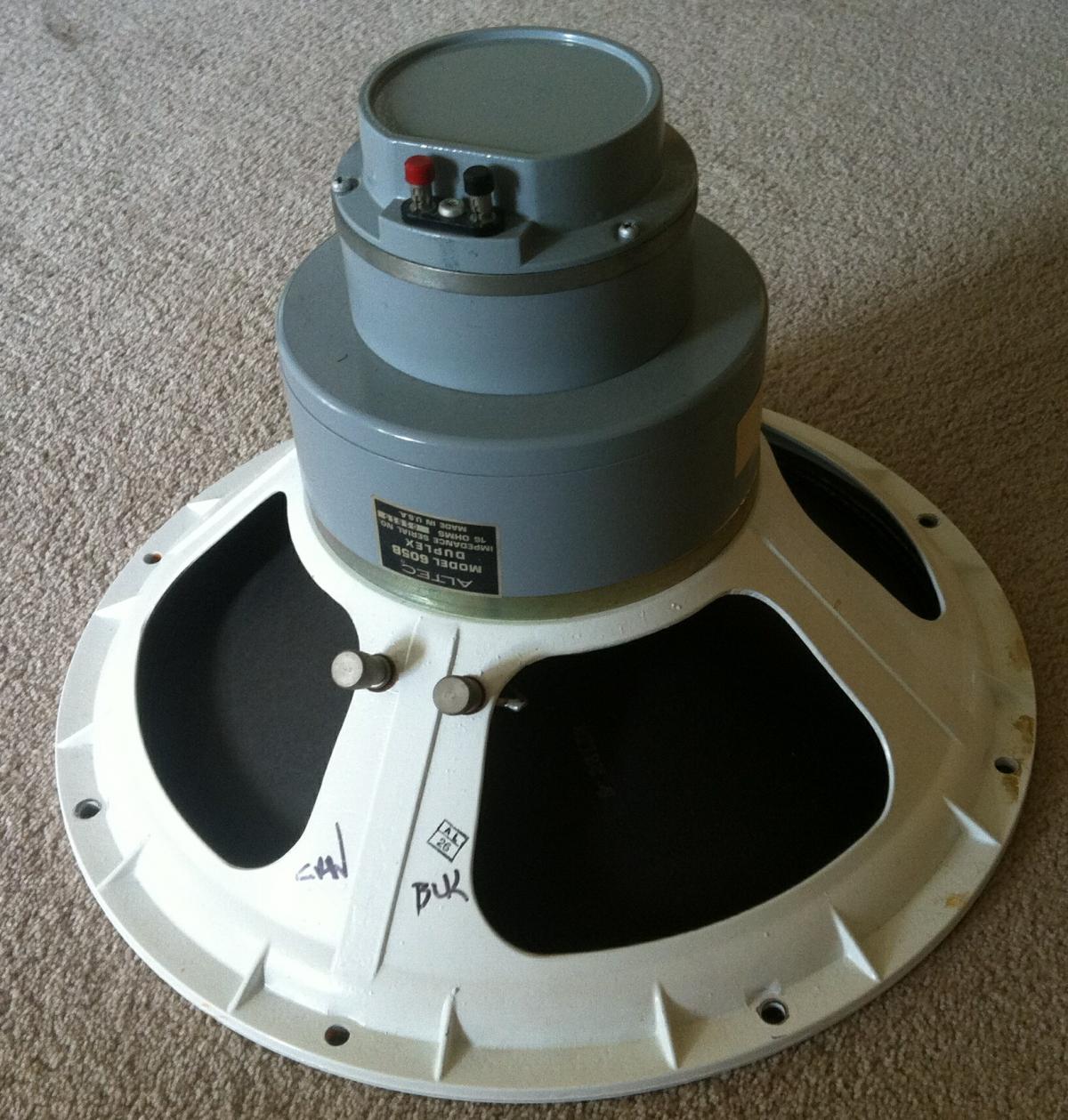 SOLD: F.S. Altec 605B speakers (2) with Xover - Stereo, Home Cinema ...