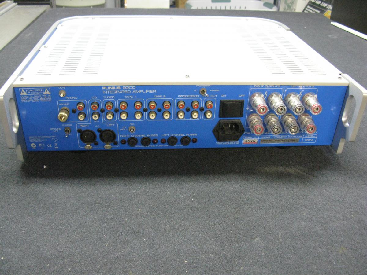 SOLD: FS:Plinius 9200 Integrated Amp |﻿ Stereo, Home Cinema, Headphones ...