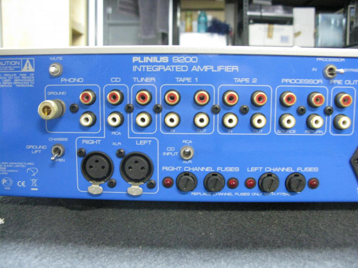 SOLD: FS:Plinius 9200 Integrated Amp |﻿ Stereo, Home Cinema, Headphones ...