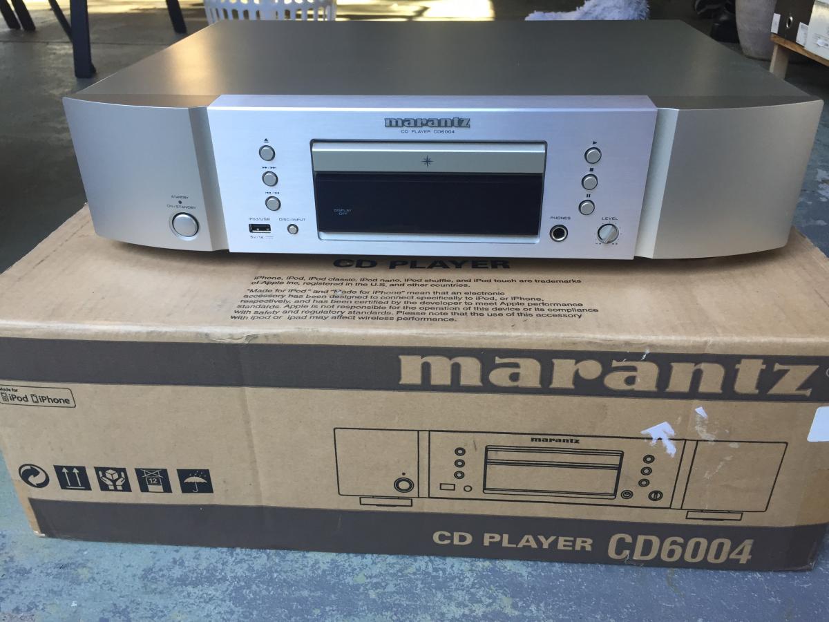SOLD: FS: Marantz CD6004 CD Player |﻿ Stereo, Home Cinema, Headphones ...