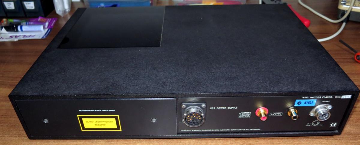 Naim NACDSII - Player section only. - Schematics and Lids Lifted ...
