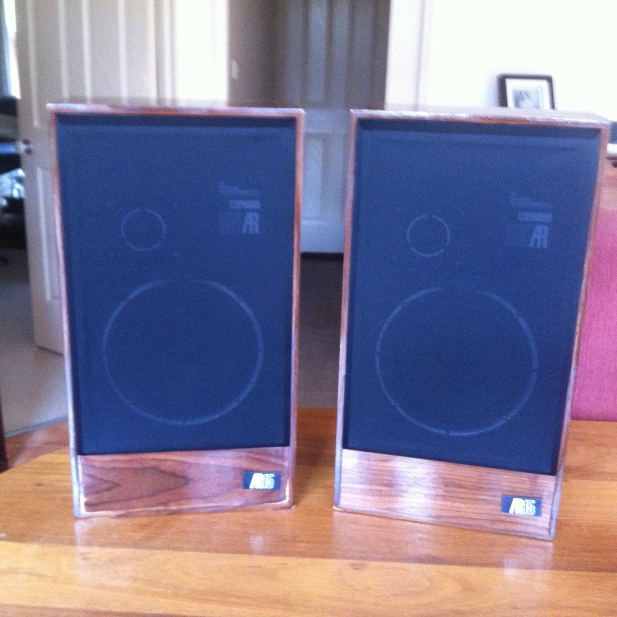 SOLD: FS: Acoustic Research AR15 speakers with stands - Stereo, Home ...