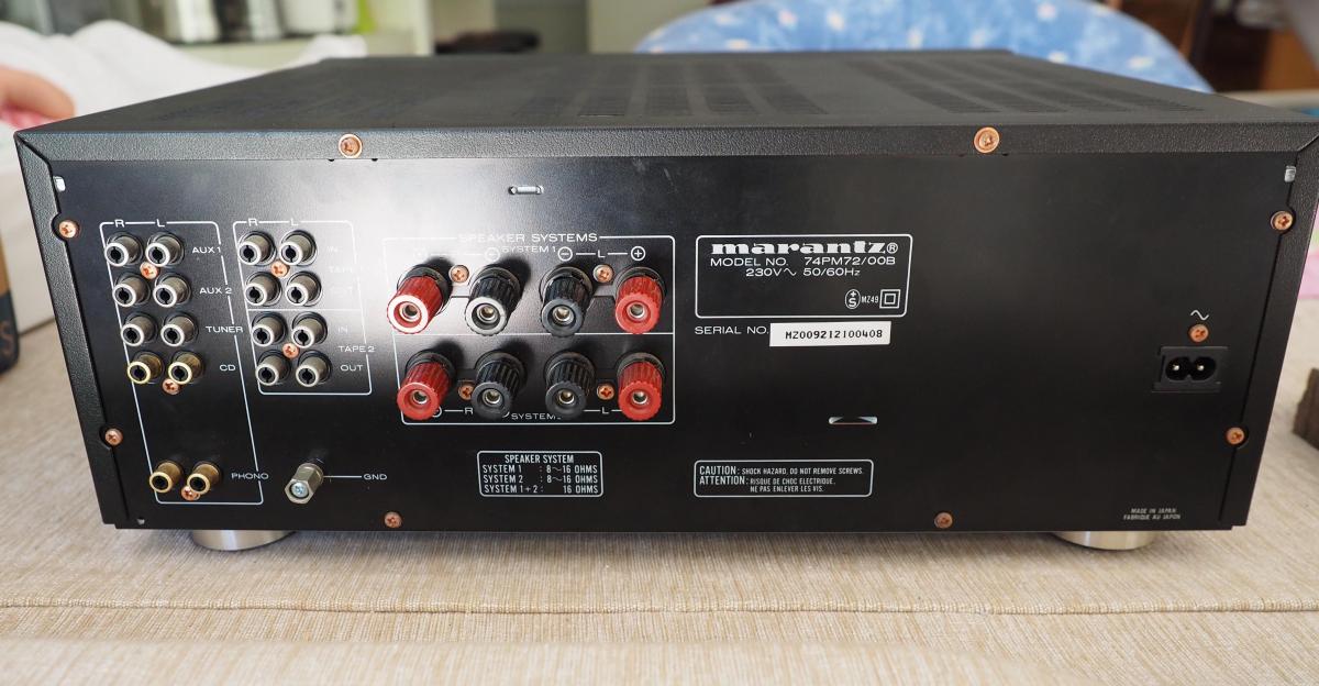 NO LONGER AVAILABLE: FS: (WA) Marantz Pm-72 Integrated Amplifier ...