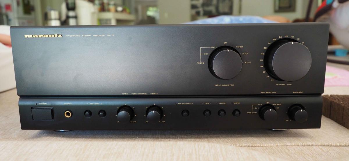 NO LONGER AVAILABLE: FS: (WA) Marantz Pm-72 Integrated Amplifier ...