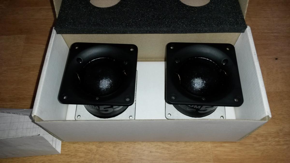 SOLD: FS (ADL): Morel MDM55 Dome Midrange Drivers - Pair - Stereo, Home Cinema, Headphones ...