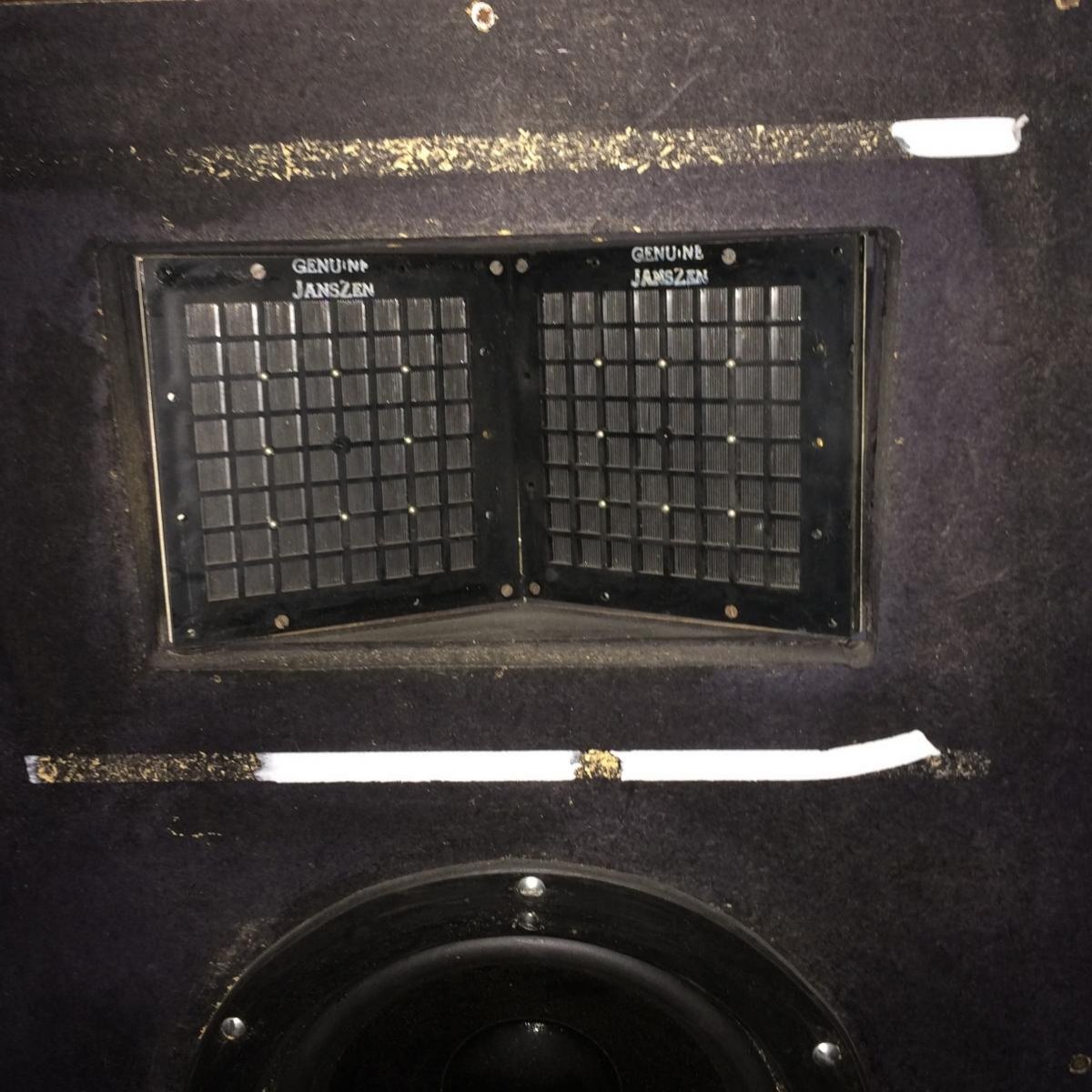 Janszen Electrostatic speakers - from the 60's - Speakers, Soundbars ...