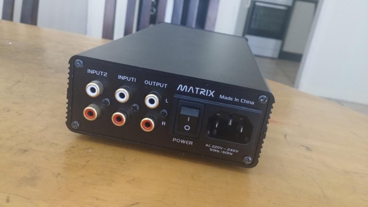 FS: Matrix M-Stage headphone amp (black) + extra opamp - Stereo, Home ...